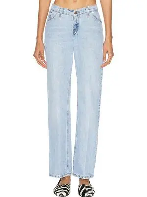 ALIGRACE V Waist Skinny Jeans - Light Meduim
