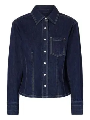 TWP Franny Denim Shirt - Blue