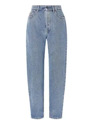 Chloé Organic High-rise Boyfriend Jeans - Blue