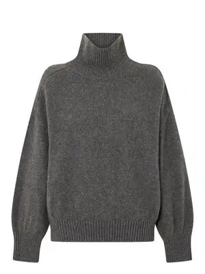KHAITE Willem Cashmere Turtleneck Sweater