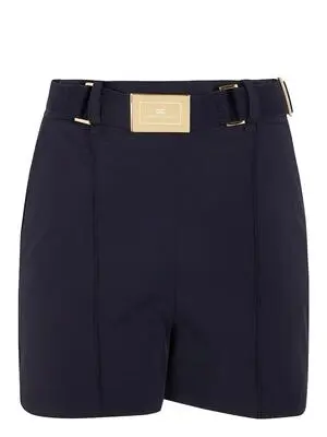 ELISABETTA FRANCHI Belted Shorts