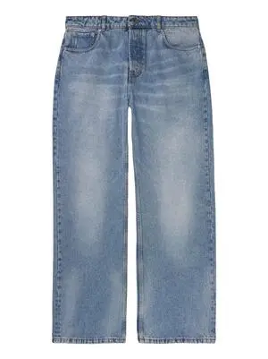 Ami Wide-leg Jeans - Blue