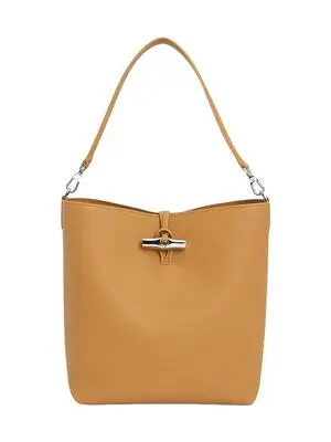Longchamp Le Roseau M Hobo Bag - Camel
