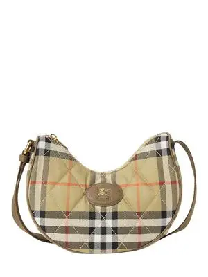 Burberry Horseshoe Crossbody - Beige