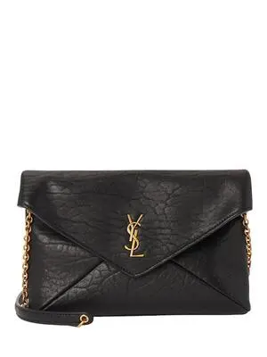 Saint Laurent Cassandra Chain Shoulder Bag - Black