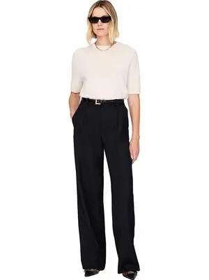 ANINE BING Trent Trouser - Black