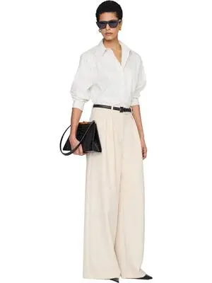 ANINE BING Essie Cropped Shirt