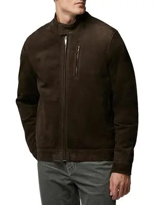 Rodd & Gunn Anchorite Leather Jacket - Carob