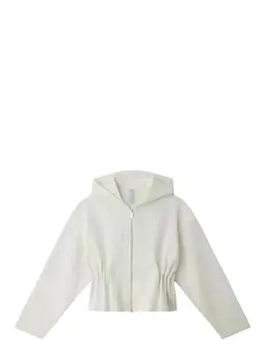 CFCL Milan Hooded Zipped Jacket - White
