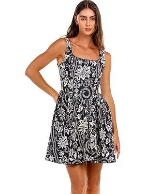 Victoria's Secret Agua Bendita Amonita A-line Mini Dress - Floral