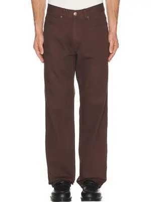 PALMES Coarse Trousers - Brown