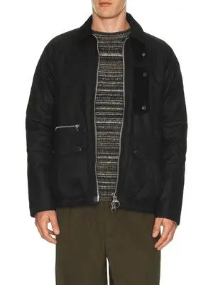 Barbour Tract Wax Jacket - Black