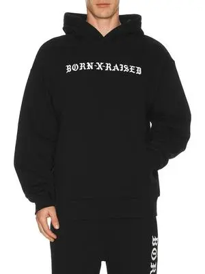 BORN X RAISED Standard Hoodie - Black