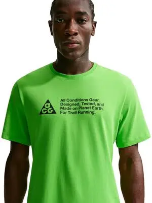 Nike Dri-fit Trail Running T-shirt - Green