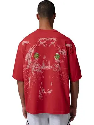 JORDAN Oversized T-shirt - Red