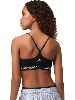 JORDAN Sport Essentials Padded Adjustable Sports Bra - Black