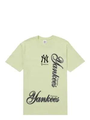 Supreme Mlb Teams Ny Tee Shirt - Pale Mint