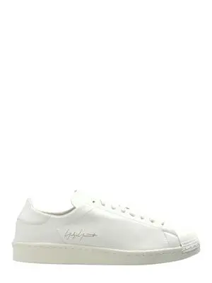 Y3 Superstar Leather Sneakers - White