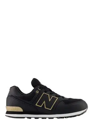 NEW BALANCE 574 Lace-up - Black/gold