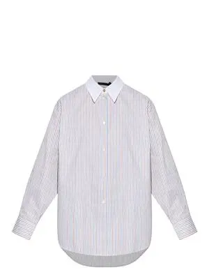 Paul Smith Oversized Striped Shirt - White