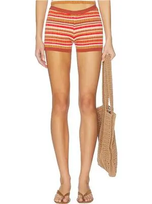 BANANHOT Jack Striped Shorts - Bayadere Rib Stripes