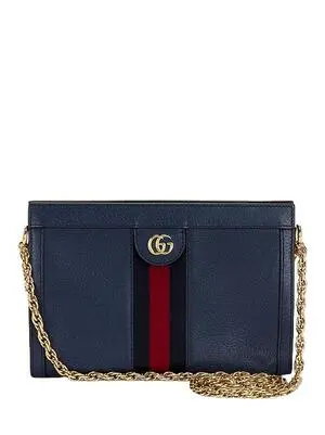 FWRD RENEW Gucci Ophidia Shoulder Bag - Navy