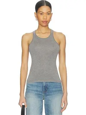 ALL MY LOVE Lindsay Top - Heather Grey