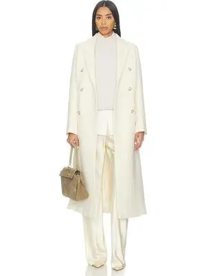 SAMSOE SAMSOE Falcon Coat - Clear Cream