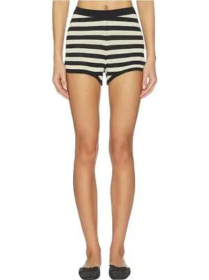 Posse Miles Short - Cream & Black
