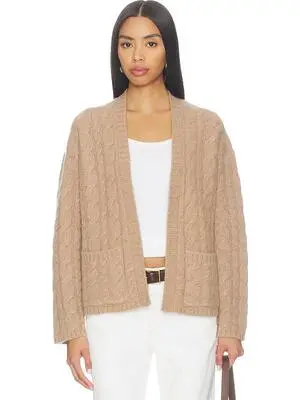 Naadam Ultra Luxe Cashmino Cardigan - Mocha