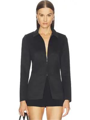 Alexis Shawn Jacket - Black