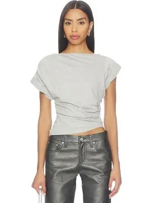 THE LINE BY K Francine T-shirt - Heather Grey