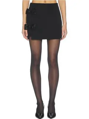 Line & Dot Elodie Mini Skirt - Black