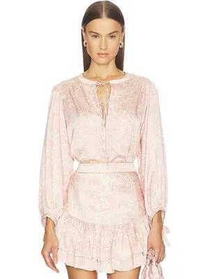 ROSEWATER HOUSE Bita Blouse - Blush