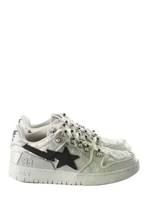 A BATHING APE Star Studded Sneakers