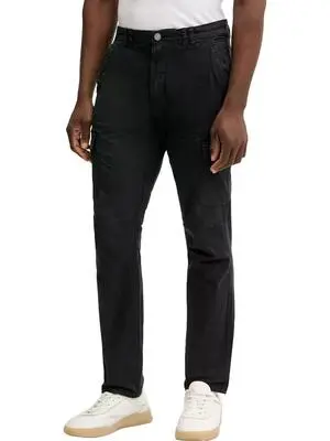 AERONAUTICA MILITARE Cargo-pocket Trousers - Black