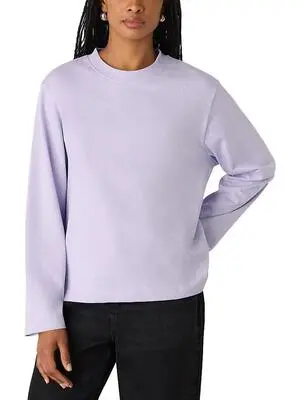Whistles Long Sleeve Sweater - Lilac