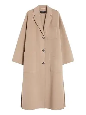 Max Mara Wkdgalosce Long Coat Camel