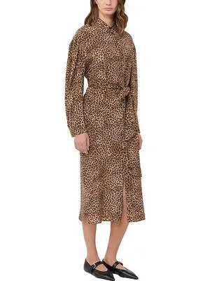 Max Mara Dolmen Silk Dress - Camel
