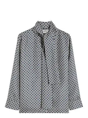 MAX MARA Silk Sash Blouse