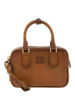 Miu Miu Arcadie Tote - Brown