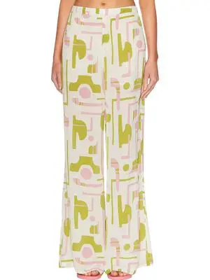 ADRIANA DEGREAS Wide Leg Pant - Unique