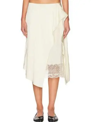 Acne Studios Inouka Skirt - Cream White