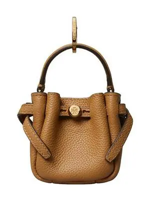 Tory Burch Romy Bucket Bag Charm - Tiramisu