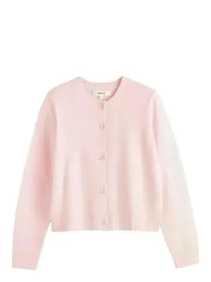 Chinti & Parker Crew-neck Cardigan - Pink