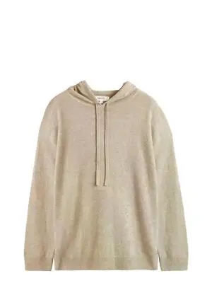 Chinti & Parker Hooded Wool Top - Neutrals