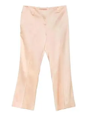 Ermanno Scervino Cropped Flared Trousers - Orange