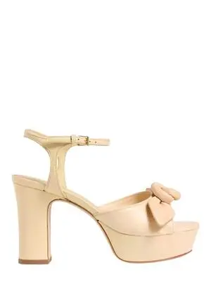 Cinq À Sept Arianna Knotted Platform Sandals - Neutrals