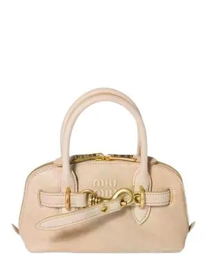 Miu Miu Mini Aventure Tote Bag - Neutrals