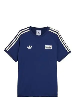 Adidas X Oasis Tour 3stripes T-shirt - Night Indigo/cream White
